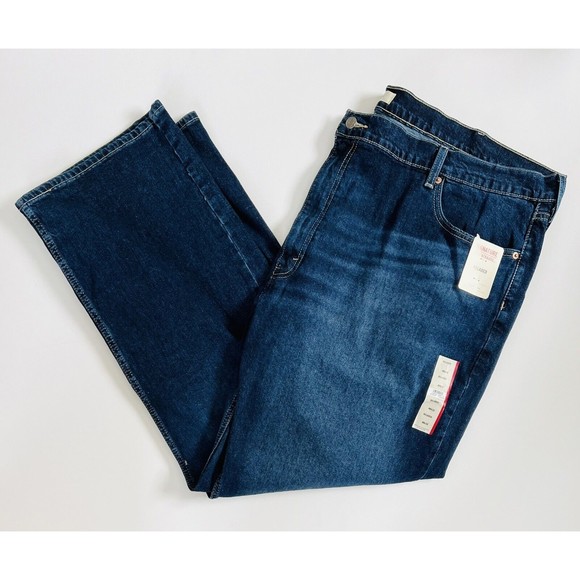 Jeans | Signature Levi Strauss 58985 Relaxed Flex Dark Wash Denim Jeans ...